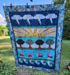 Naturally Florida Lap Quilt Kit - Panel, Pattern, Fabric for Top and ...