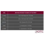 OTC 2082/R-S 6 WRIST SPLINT, LTWT, RIGHT, SML 6.25-7.25, BLACK