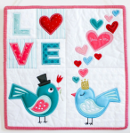 24110: Kimberbell: February Mini Quilt