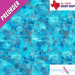 PREORDER 31679-B Blue Interwoven All Texas Shop Hop 2026 QT Fabrics