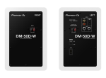 Pioneer DJ DM-50D-W 5 Desktop Monitor System - White - 841300102144