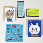 Write Me Back Cats Meow Pen Pal Kit by Suzy Ultman by Egg Press