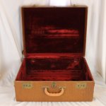 Sunburnt Orange Italian Hard Case for Accordion 19.75 x 15.75 x 9 (50cm ...