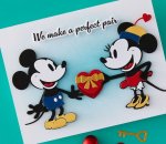 Spellbinders BetterPress Plate & Die-Classic Mouse Love Sentiments NEW