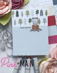 Pink & Main-Winter Pals Stamp & Die Bundle NEW