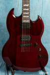 USED ESP LTD Viper-1000 See Thru Black Cherry 2022 Electric Guitar w ...